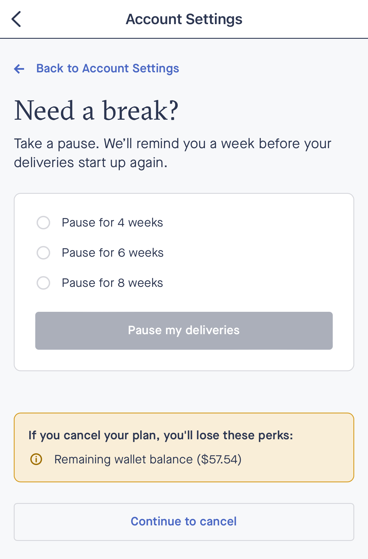 How do I cancel my subscription? – Hungryroot Help Center